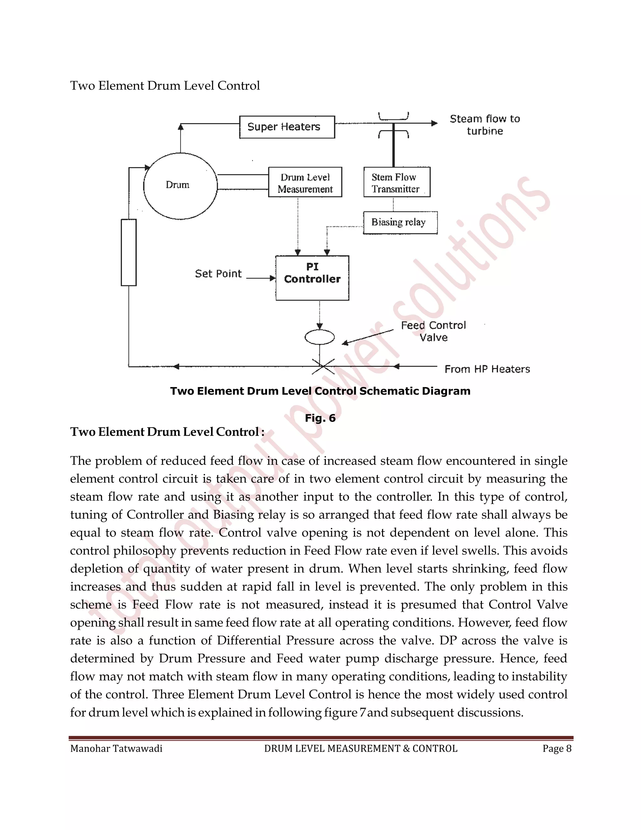 Boiler Drum level measurement in Thermal Power Stations | PDF