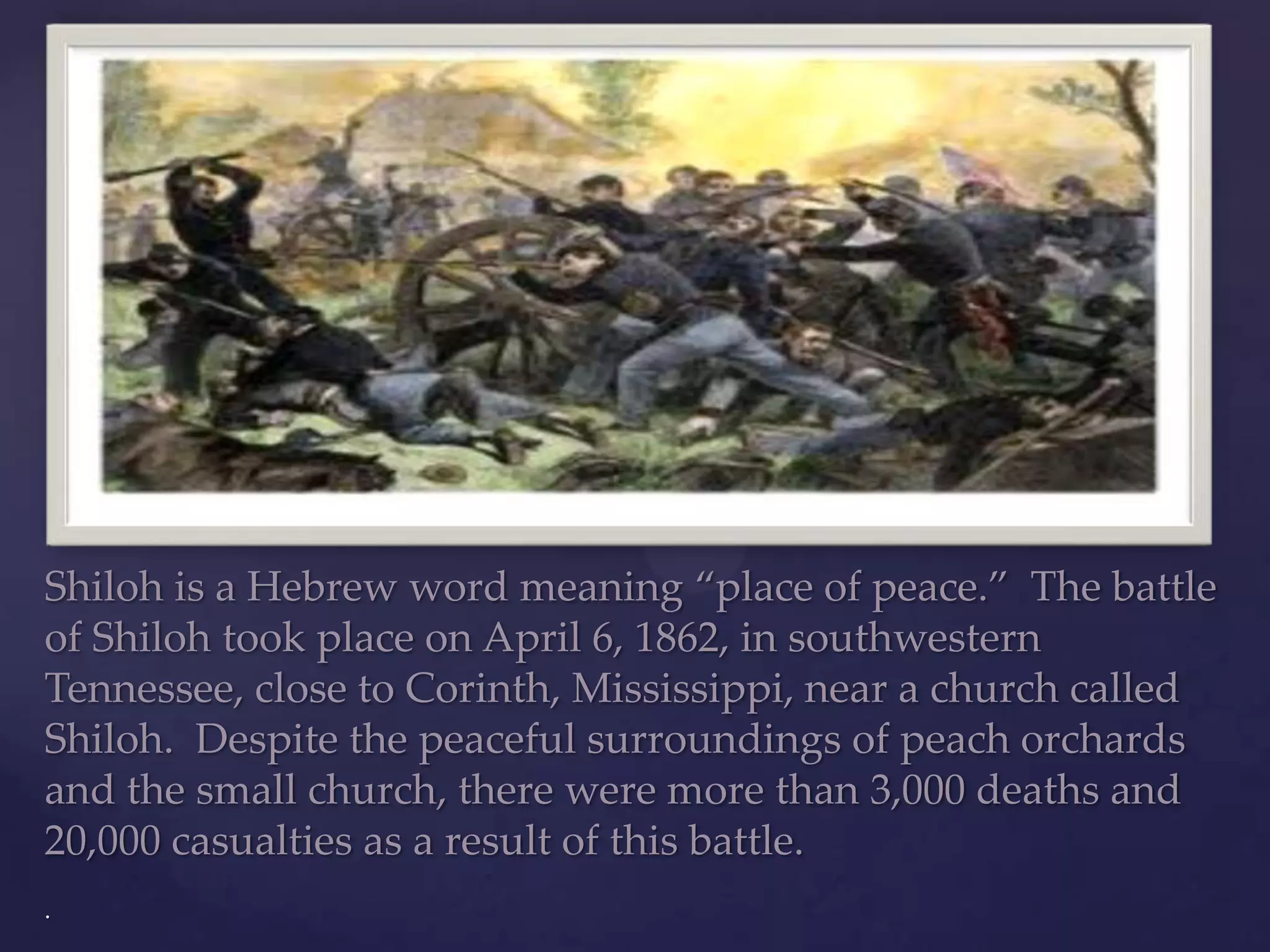 Drummer boy of shiloh | PPTX