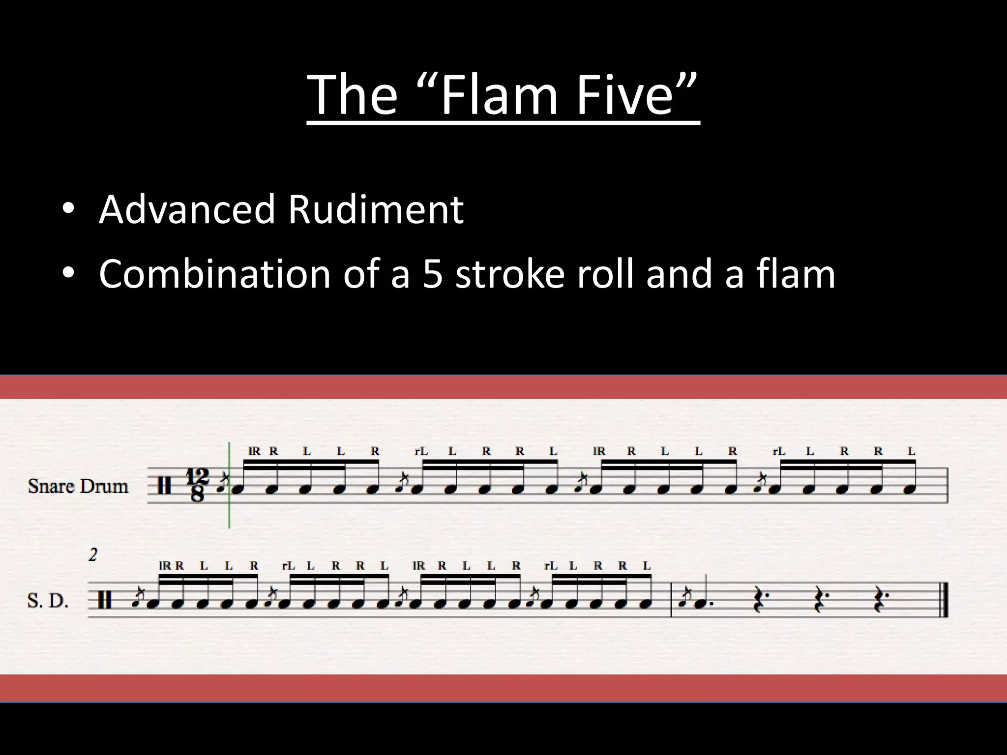 Drum rudiments | PPTX