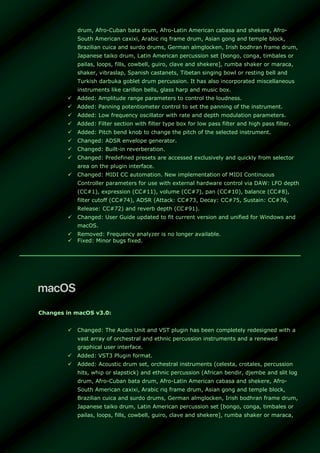 Drumwavy VST VST3 Audio Unit: Orchestral and Ethnic Percussion VST ...