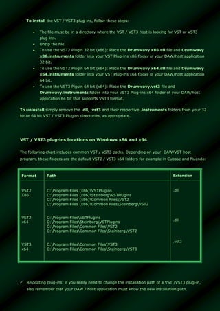 Drumwavy VST VST3 Audio Unit: Orchestral and Ethnic Percussion VST ...