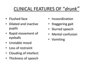 Drunkenness | PPTX