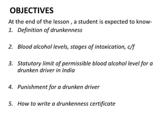 Drunkenness | PPTX