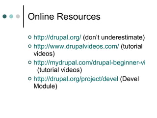 Drupal 6 Overview | PPT