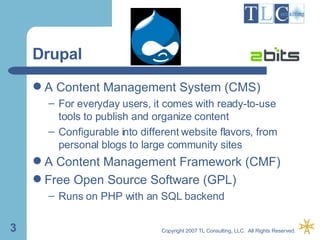 Drupal 201: The Poster Child for Web 2.0 Community-Driven Website | PPT | Web Design and HTML ...