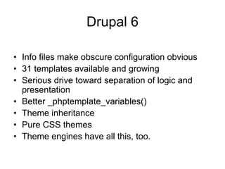 Drupal 6 Theming | PPT