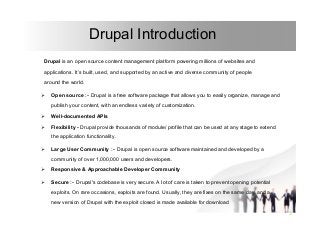 Drupal an introduction | PDF