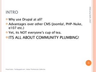 Drupal CMS | PPT | Computing | Technology & Computing