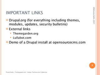 Drupal CMS | PPT | Computing | Technology & Computing