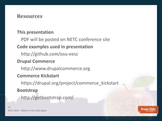 Creating an e-commerce publications catalog with Drupal Commerce | PPT