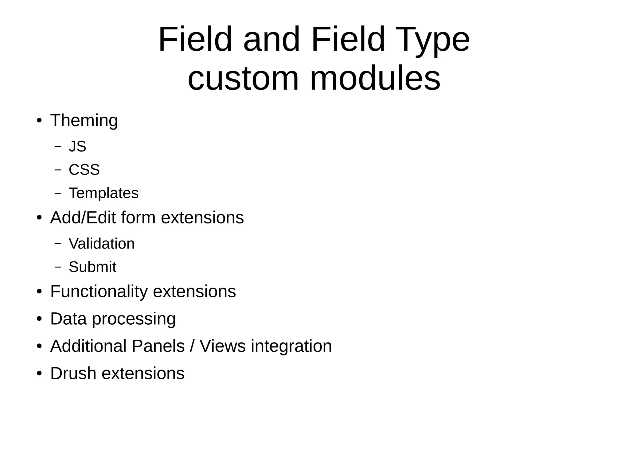 Drupal Code Complexity Ppt