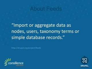 Drupal feeds | PPT