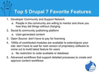 SharePoint and Drupal: Yes, We Can Coexist! | PPT