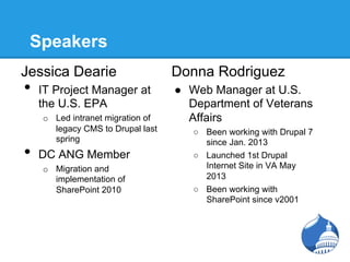 SharePoint and Drupal: Yes, We Can Coexist! | PPT