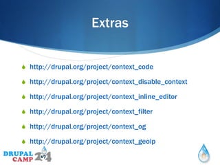Drupal india-hangout2-context-module | PPT