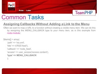 DRUPAL Menu System | PPT