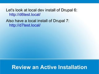 Drupal Now! - Introduction to Drupal | ODP