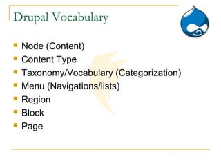 Drupal overview-training | PPT