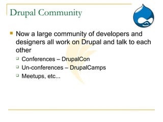 Drupal overview-training | PPT