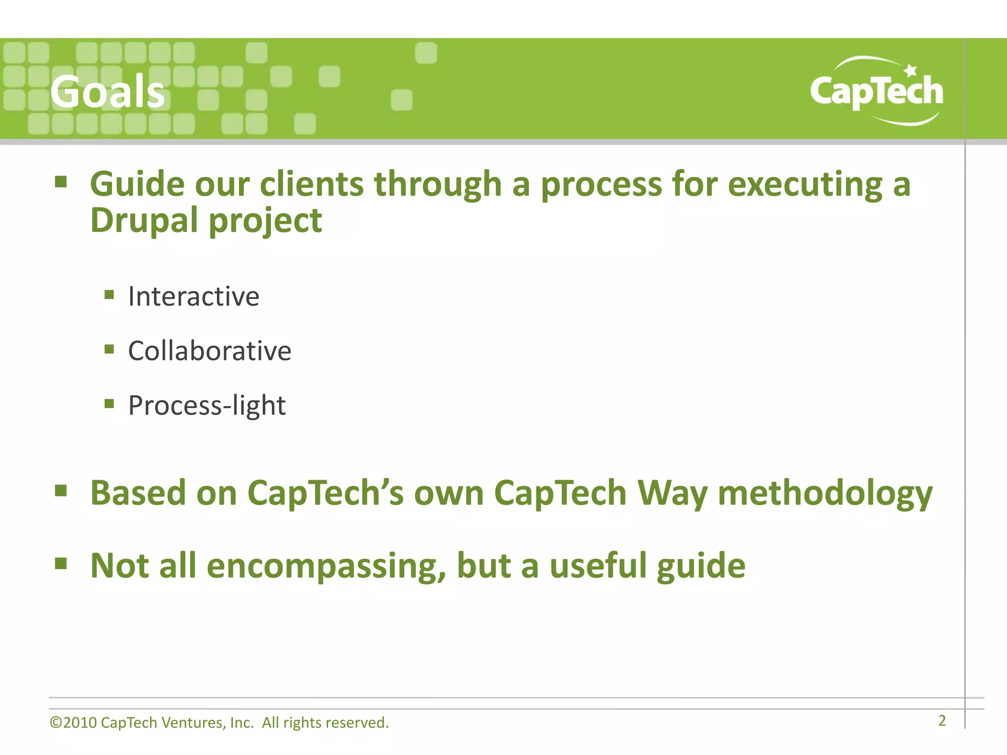 Drupal Project Lifecycle | PPT