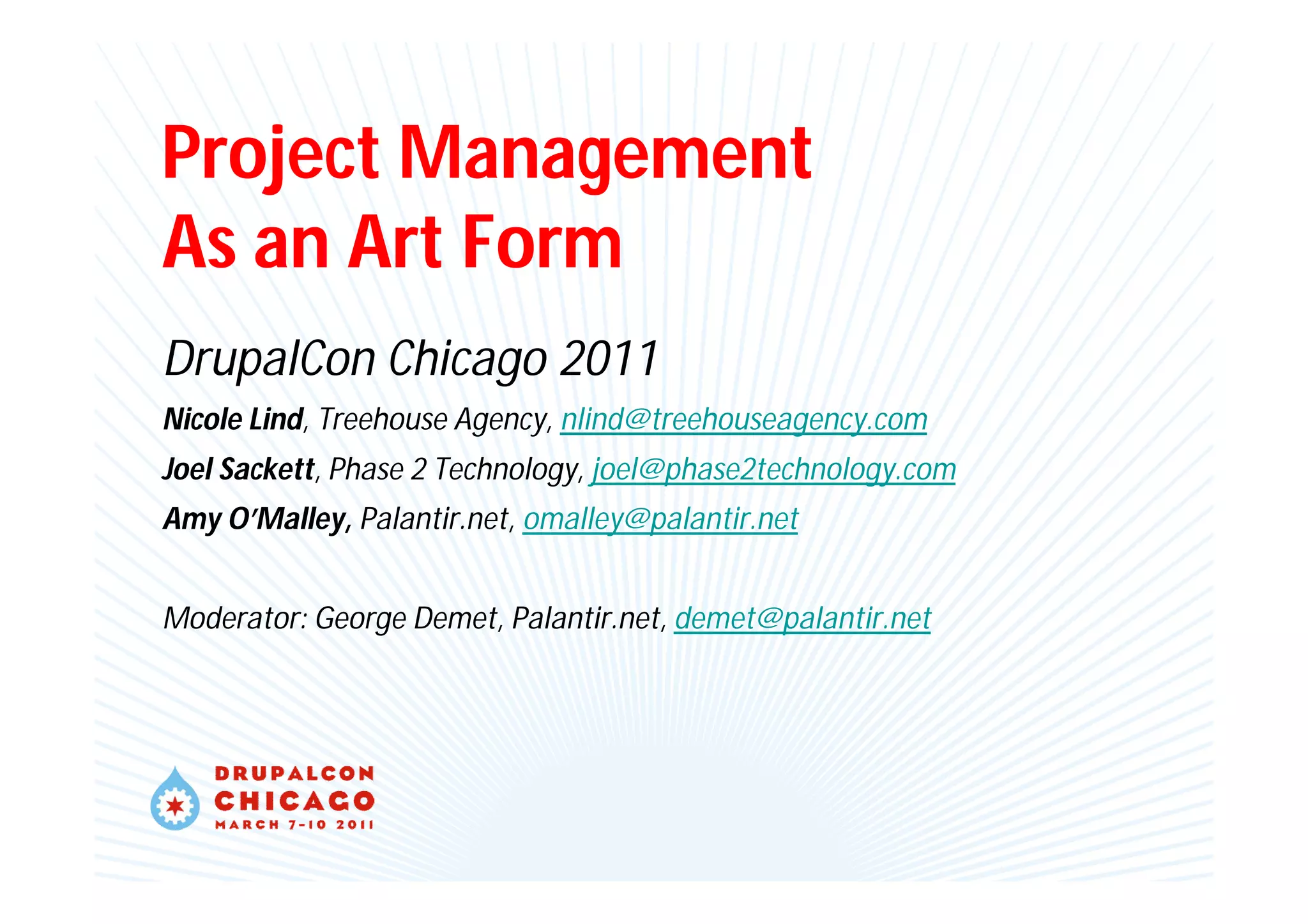 Drupal project management | PPT