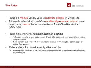 Drupal project-rules | PPT