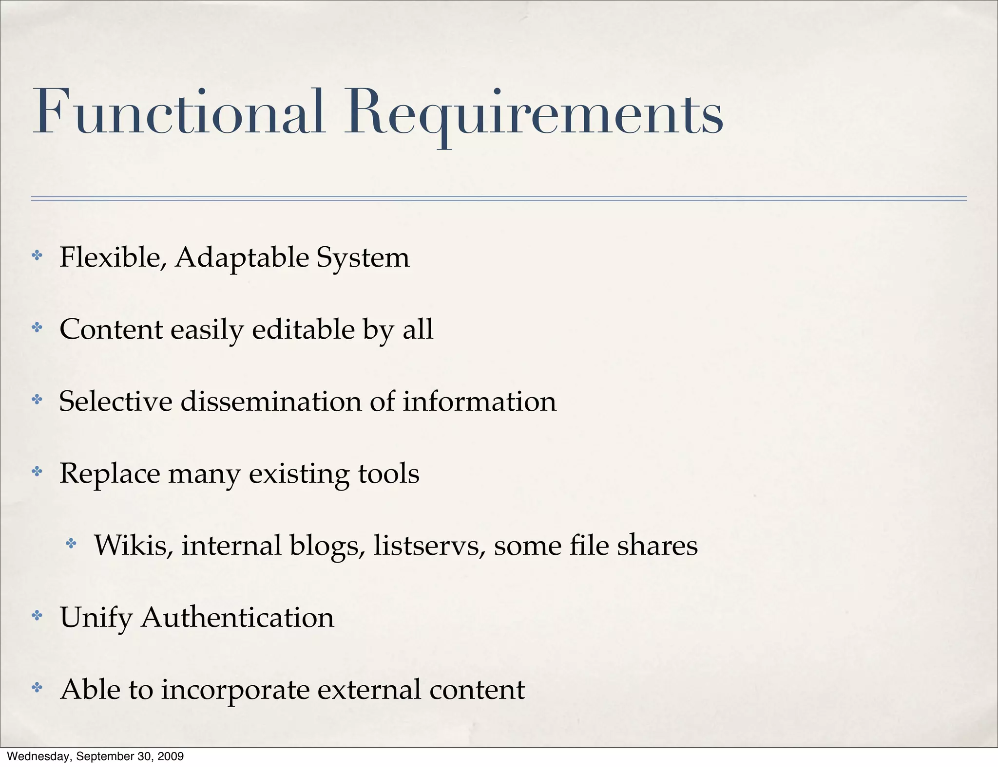 Building a Drupal-driven Intranet | KEY