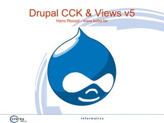 Drupal Views Cck Hans Rossel | PPT