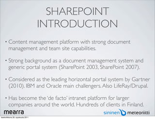 Drupal vs Sharepoint | PPT