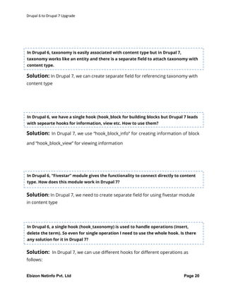 Drupal 6 to 7 migration guide | PDF