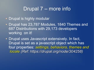 Drupal 7 training | PPT