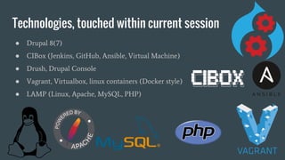 Drupal 8 DevOps . Profile and SQL flows. | PPT