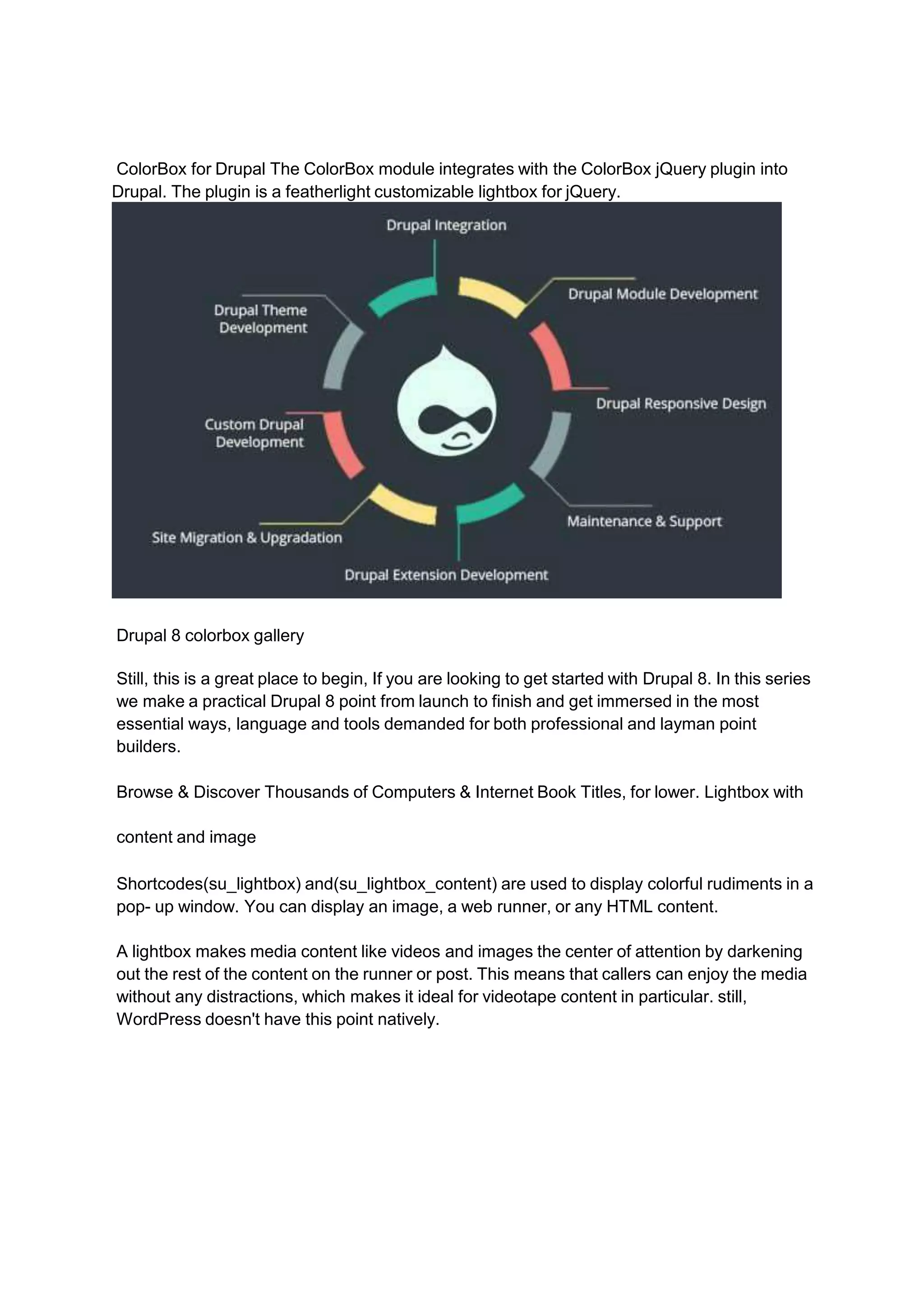 Drupal 8 lightbox | PDF