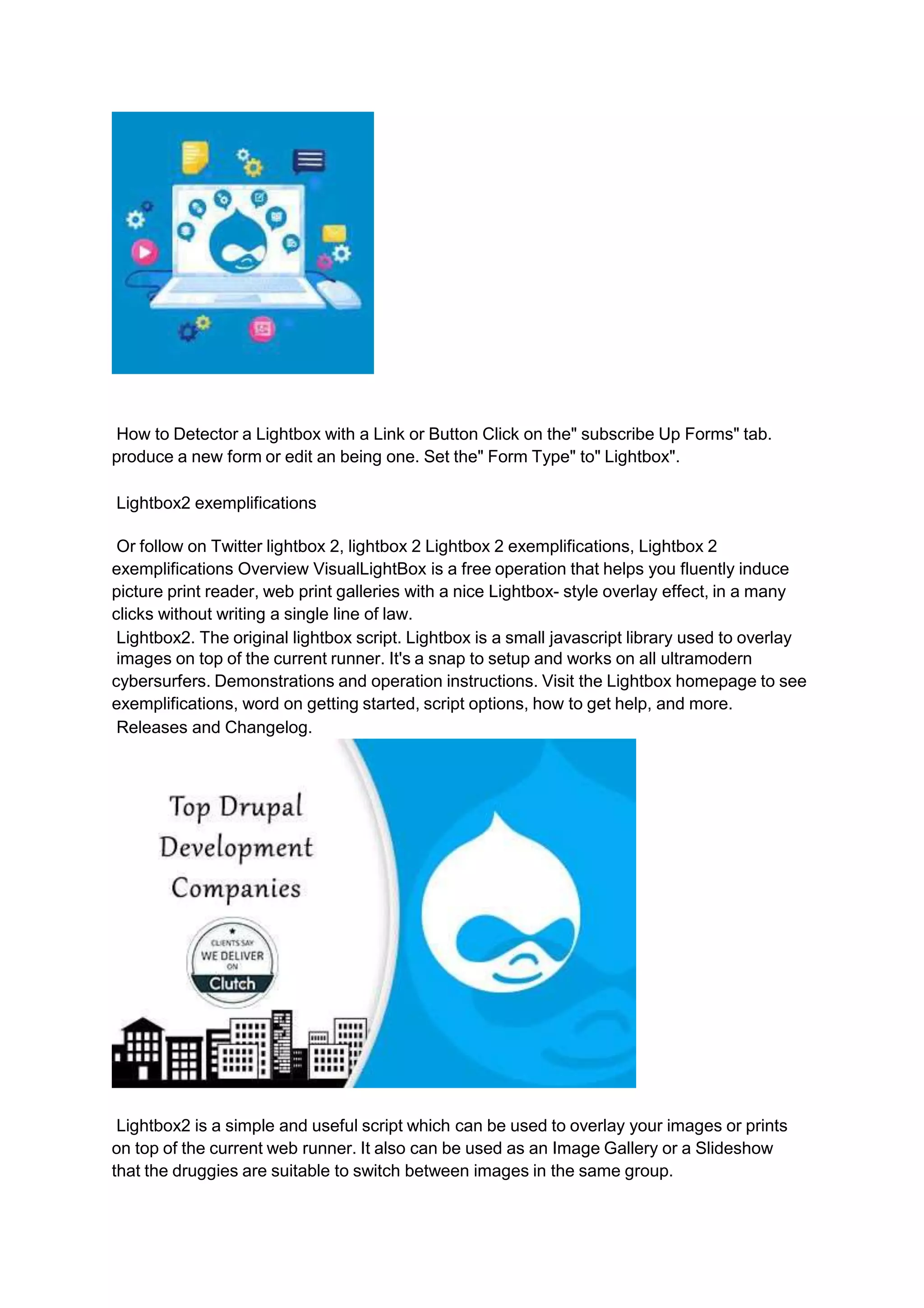 Drupal 8 lightbox | PDF