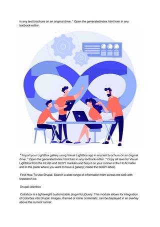 Drupal 8 lightbox | PPT