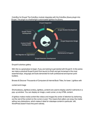 Drupal 8 lightbox | PPT