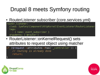Drupal 8 Routing | PPT