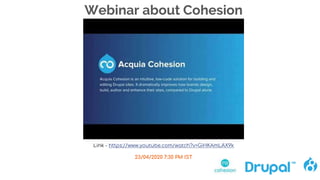 Acquia and Cohesion overview | PPT