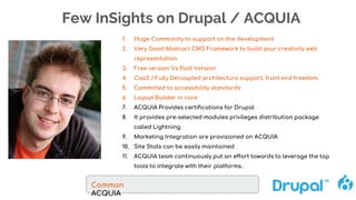 Acquia and Cohesion overview | PPT | Free Download
