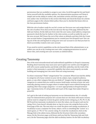 Drupal article first_site_04 | PDF