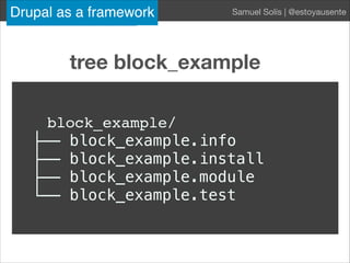 Drupal as a framework | PPT