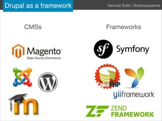 Drupal as a framework | PPT