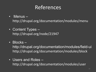 Drupal as CMS | PPT