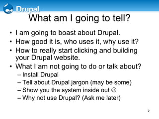 Drupal A non technical Introduction | PPT