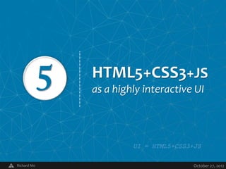 Drupal + HTML5 + CSS3 + JS = Rich Internet Application | PDF