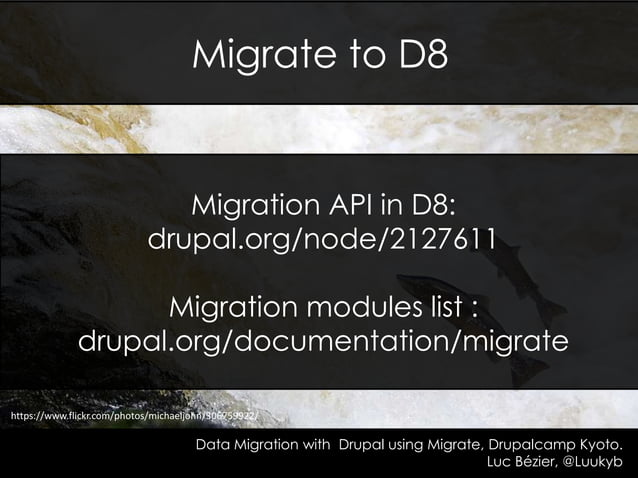Data Migration To Drupal Using The Migrate Module Ppt Free Download