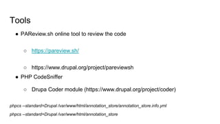 Drupal Coding Standards - do and don't | PPT