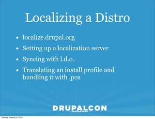 Drupal Distributions: The Dos and Don'ts: | PDF | Operating Systems | Computer Software and ...