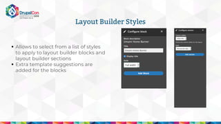 Drupal Layout Builder Ecosystem | PPT