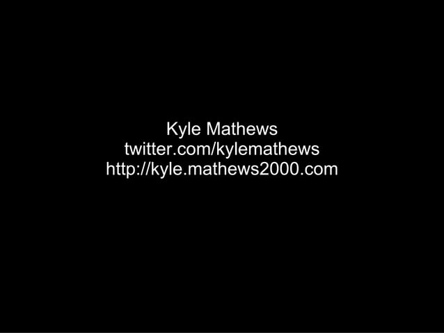 Drupalcon Dc Presentation | PPT